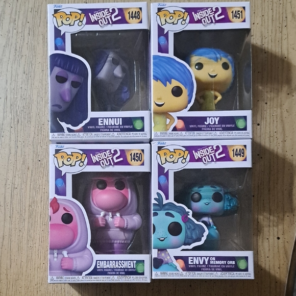 Funko | Toys | Funko Inside Out 2 Character Collection | Poshmark
